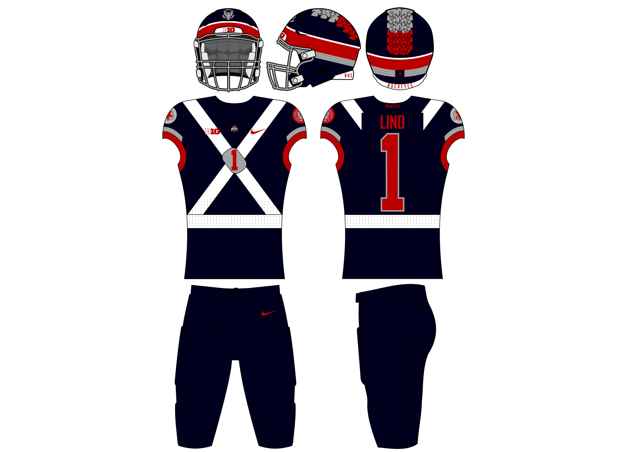 Football – The Ohio State Uniform Database