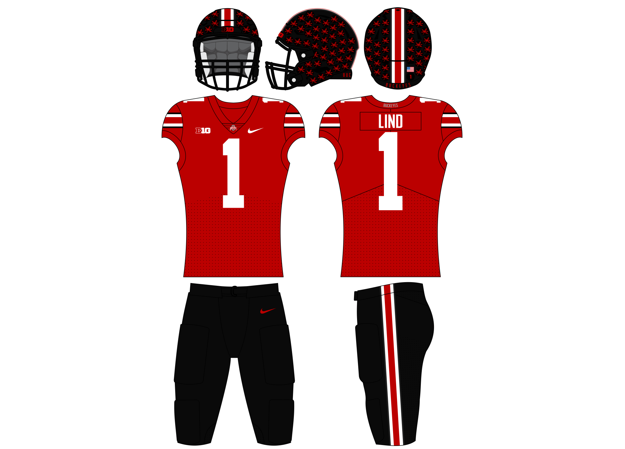 Football – The Ohio State Uniform Database
