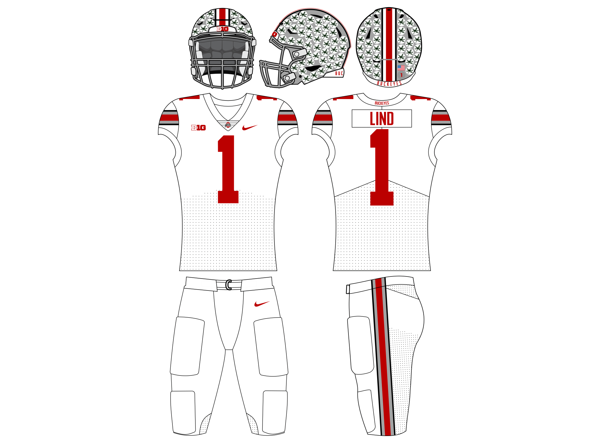 Football – The Ohio State Uniform Database